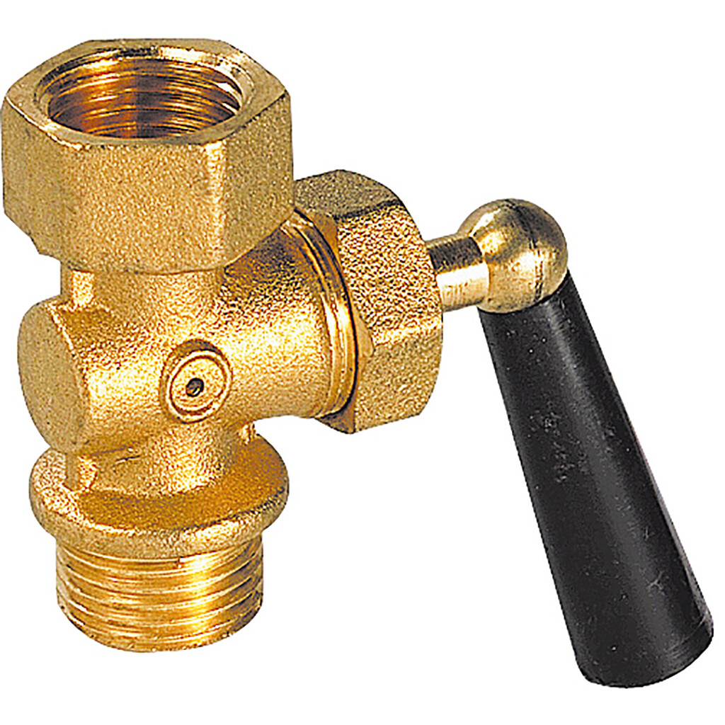 Basic 1306 bu/bi 1/2" Sferaco manometer kraan met ontluchting voor ...