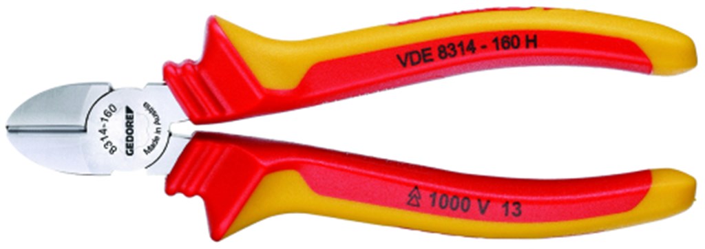 Zijsnijtang met huls-isolatie 160mm VDE 8314 H | GA74303