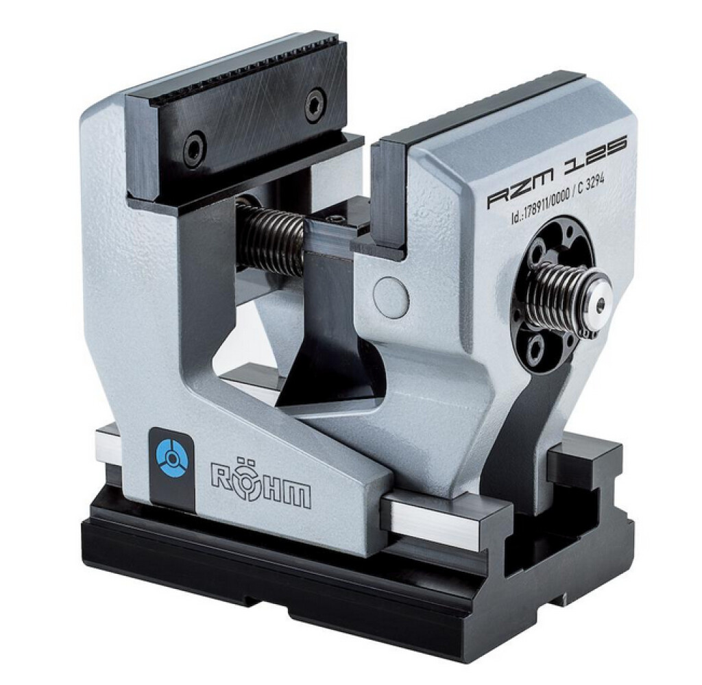 Centrisch spannende machineklem rzm 125x142 mm, grondlichaam uit staal ...