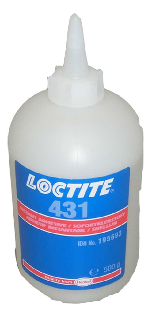 431 Loctite Snellijm , Ca Adhesive , gemiddelde viscositeit, 500gr ...