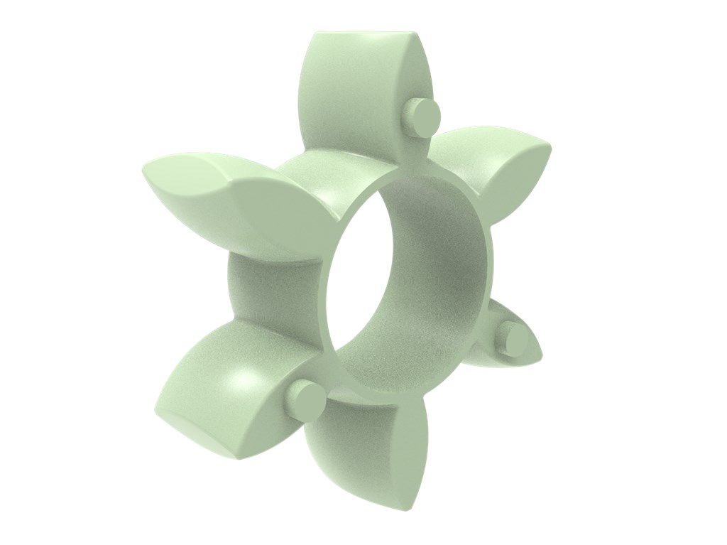 ROTEX 19 KTR Klauwkoppeling Tandkrans deel 2 T-PUR licht groen | KA00842