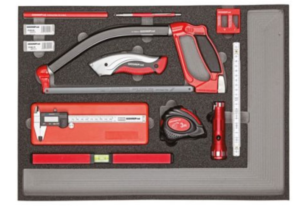Gereedschapset meetgereedschap en snijd en 1/1 check tool module ...