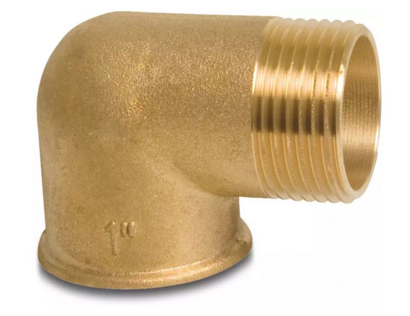 Nr. 92 Knie 90° messing 3/4 Nr. 92 Knie 90° messing 3/4